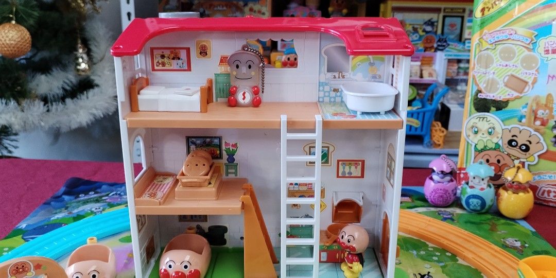 Bandai Anpanman House and Train Set, Hobbies & Toys, Toys & Games on ...