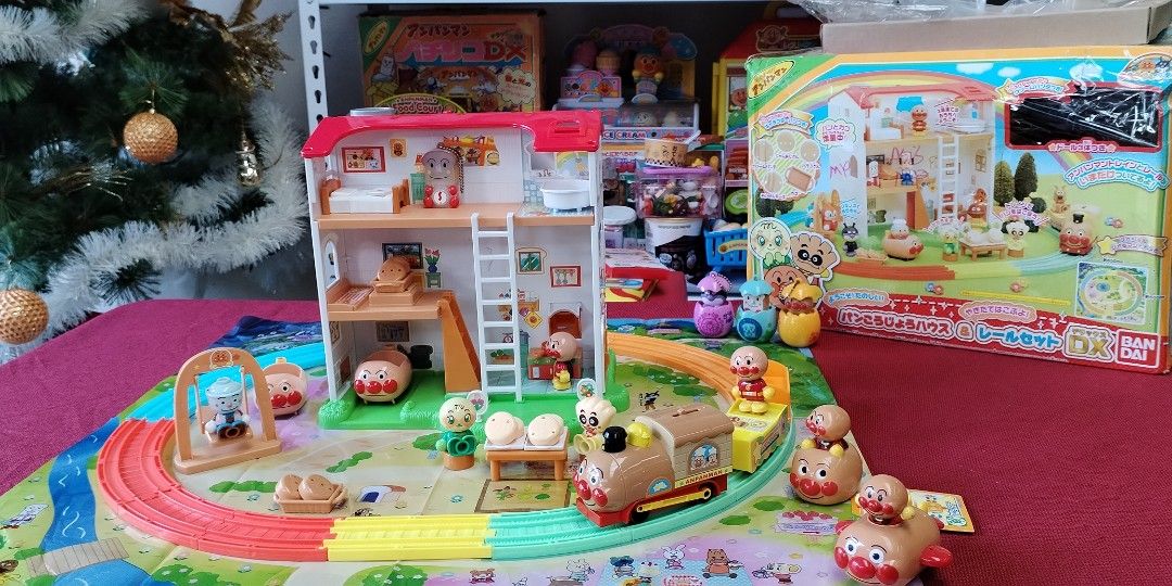 Bandai Anpanman House and Train Set, Hobbies & Toys, Toys & Games on ...