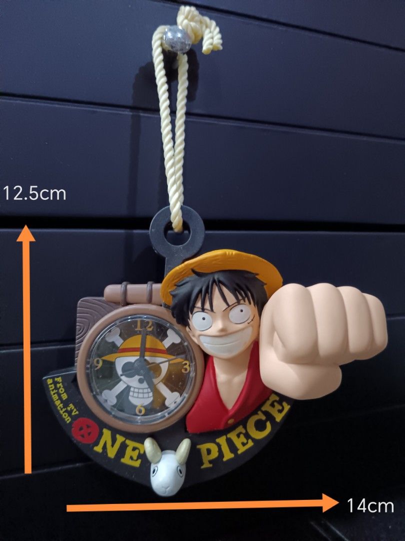 Banpresto One Piece Luffy 3D clock, Hobbies & Toys, Collectibles ...