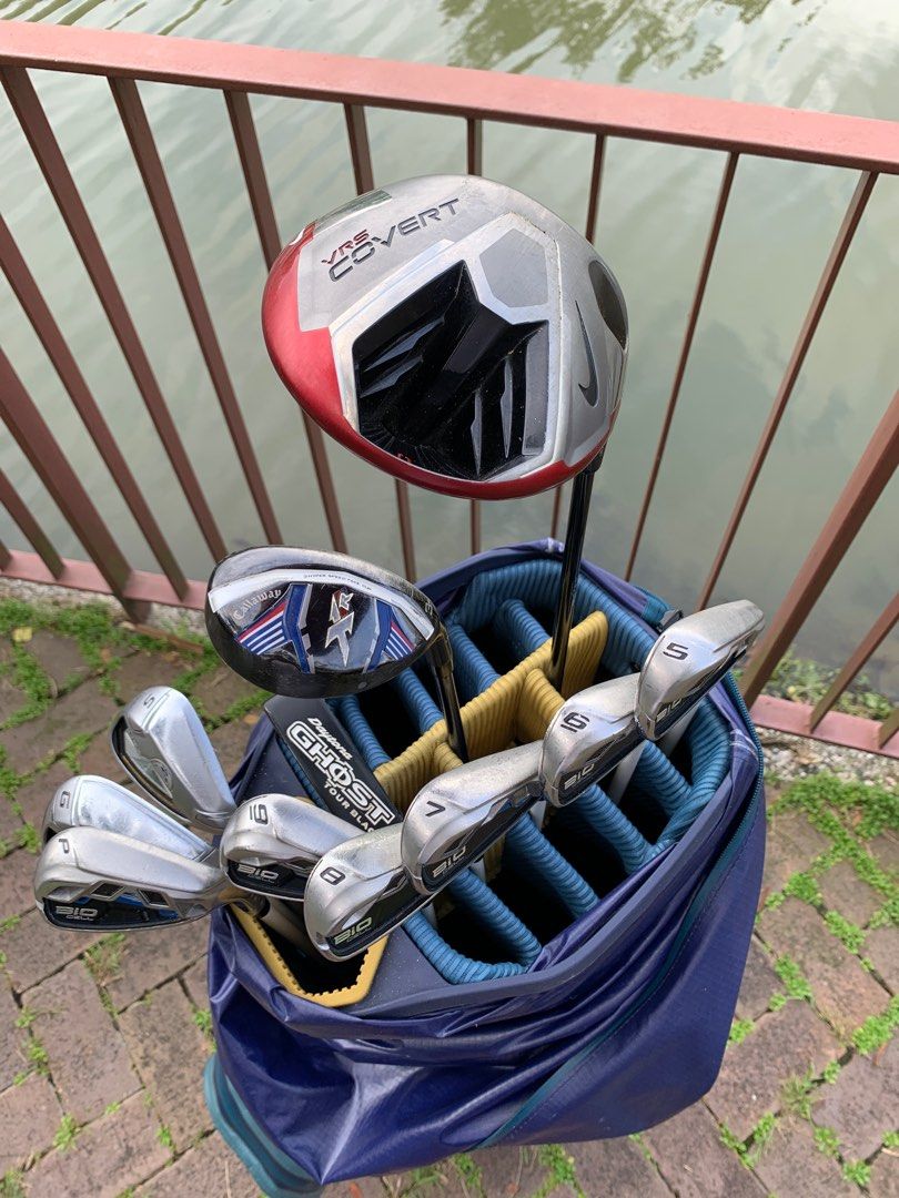 Beginner Golf Set (Nike, Callaway, Cobra, Taylormade), Sports Equipment ...