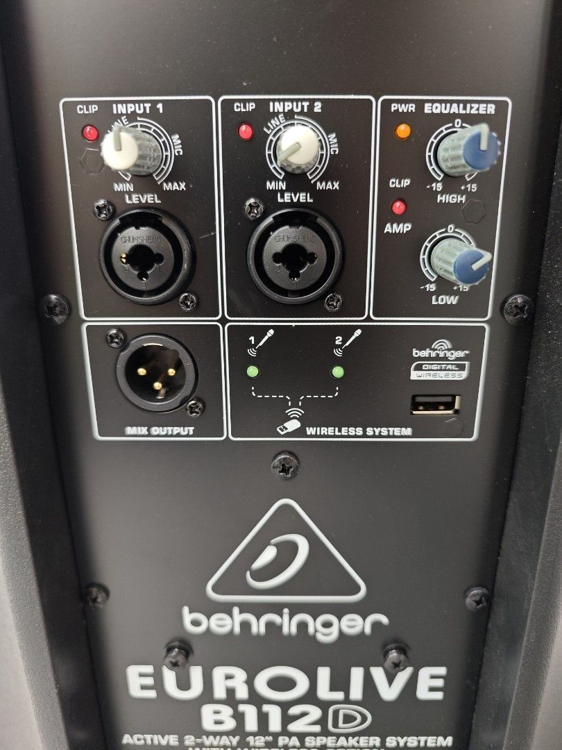 Behringer EuroLive B112D Speaker, Audio, Soundbars, Speakers ...