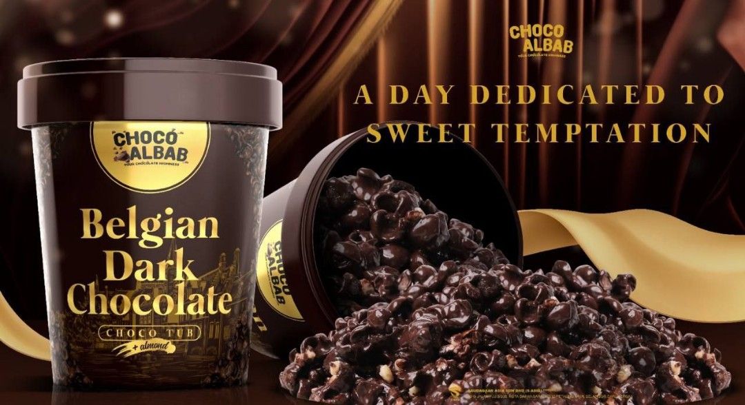 Belgian Dark Chocolate - Choco Albab, Food & Drinks, Packaged & Instant ...
