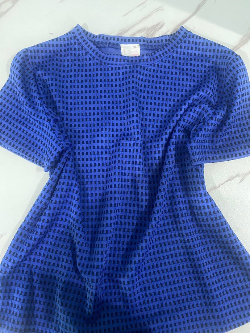 PLUS SIZE Bench Black & Blue Top, Women's Fashion, Tops, Blouses on ...