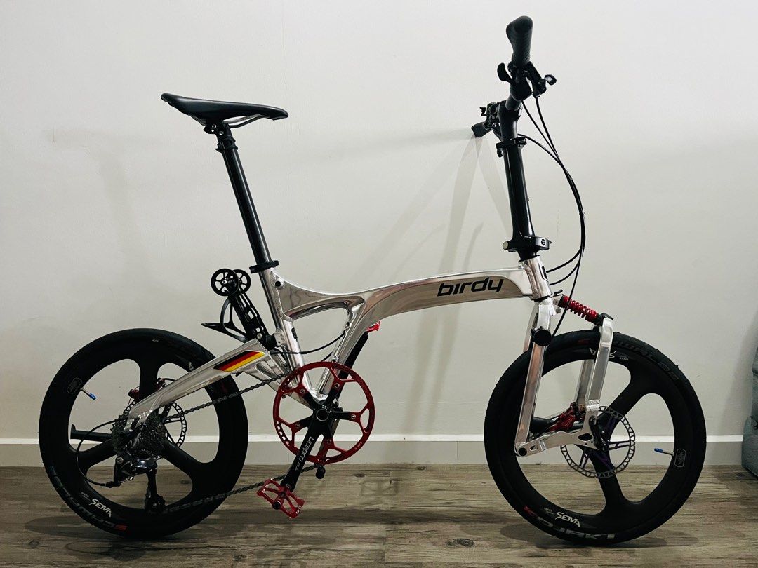 Birdy Gen 3 Polished Silver, Sports Equipment, Bicycles & Parts ...