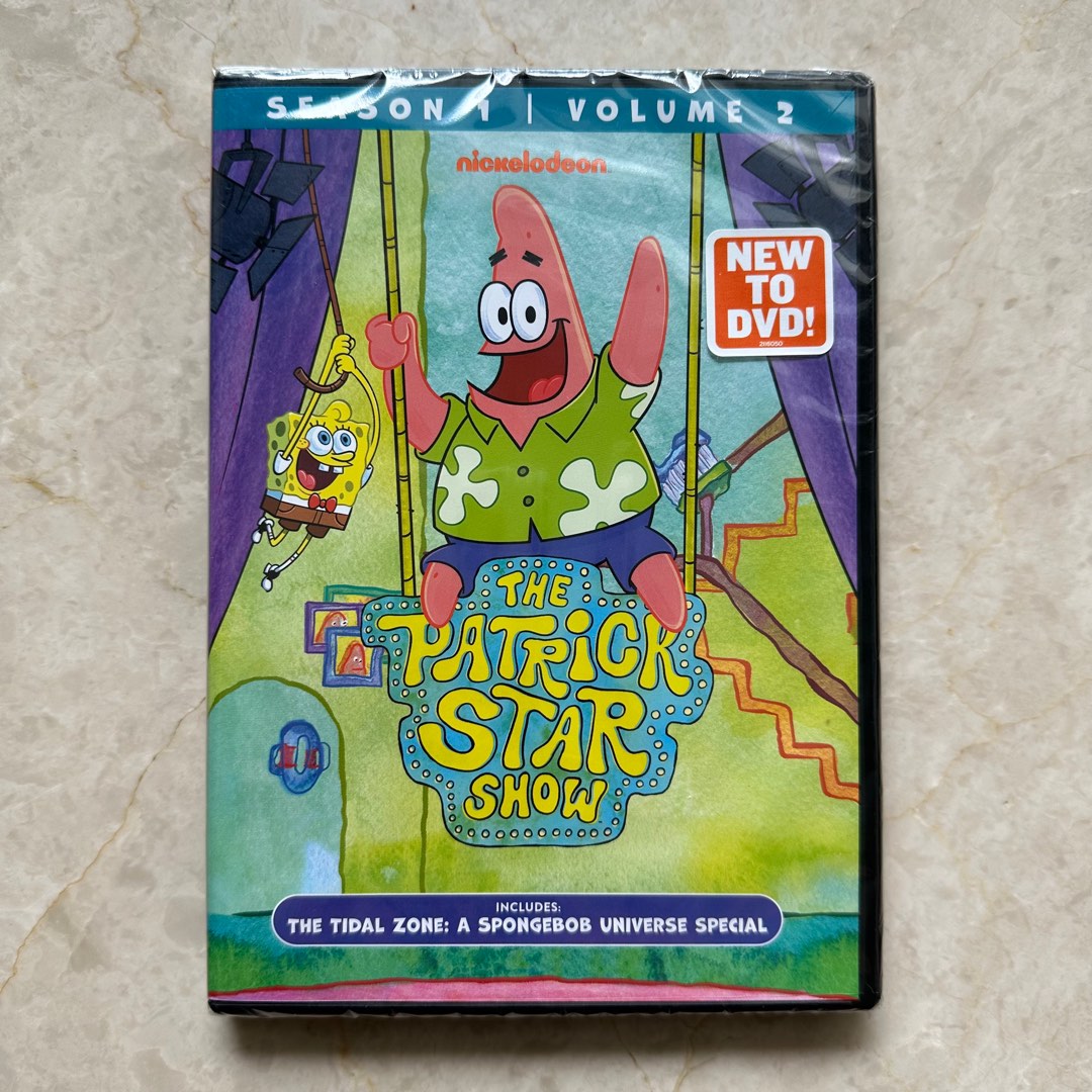 (BN) SpongeBob The Patrick Star Show Season 1 Volume 2 DVD (Region 1, 2023), Hobbies & Toys ...