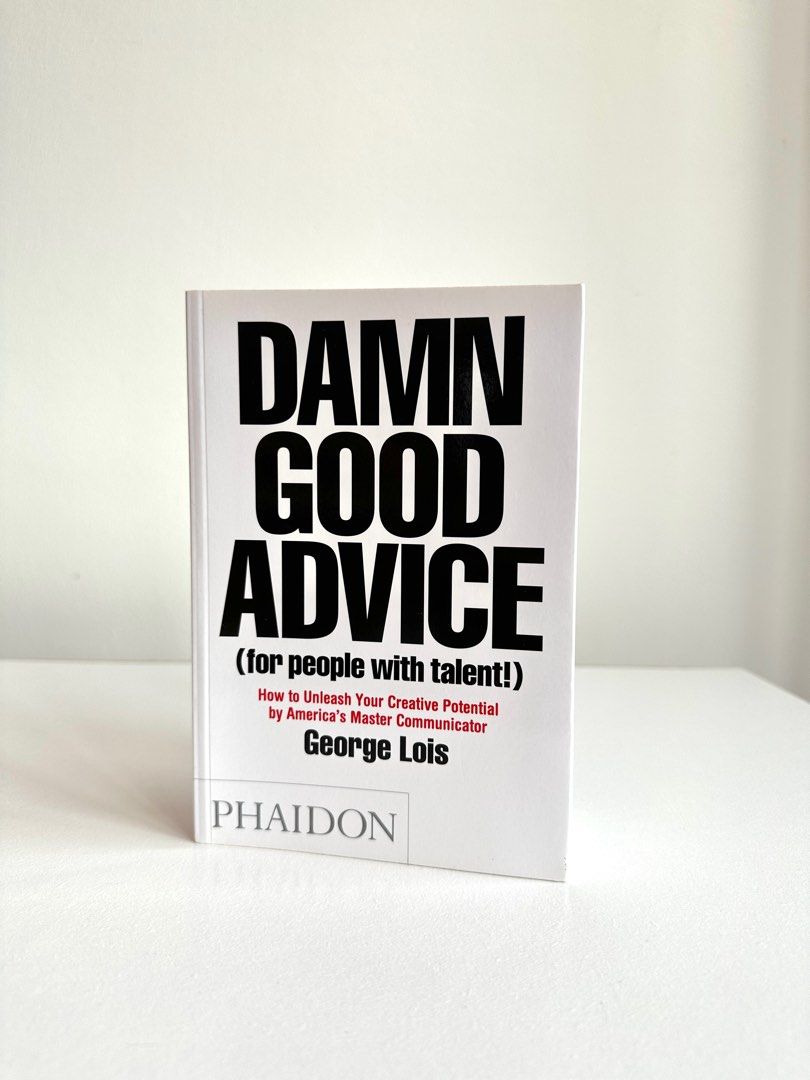 Book: Damn Good Advice, Hobbies & Toys, Books & Magazines, Fiction ...