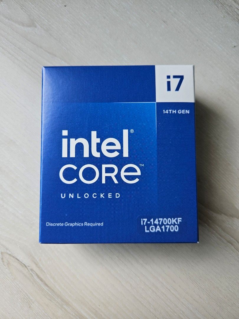 Brand New Intel 14700K 14700KF Gaming CPUs, Computers & Tech, Parts ...