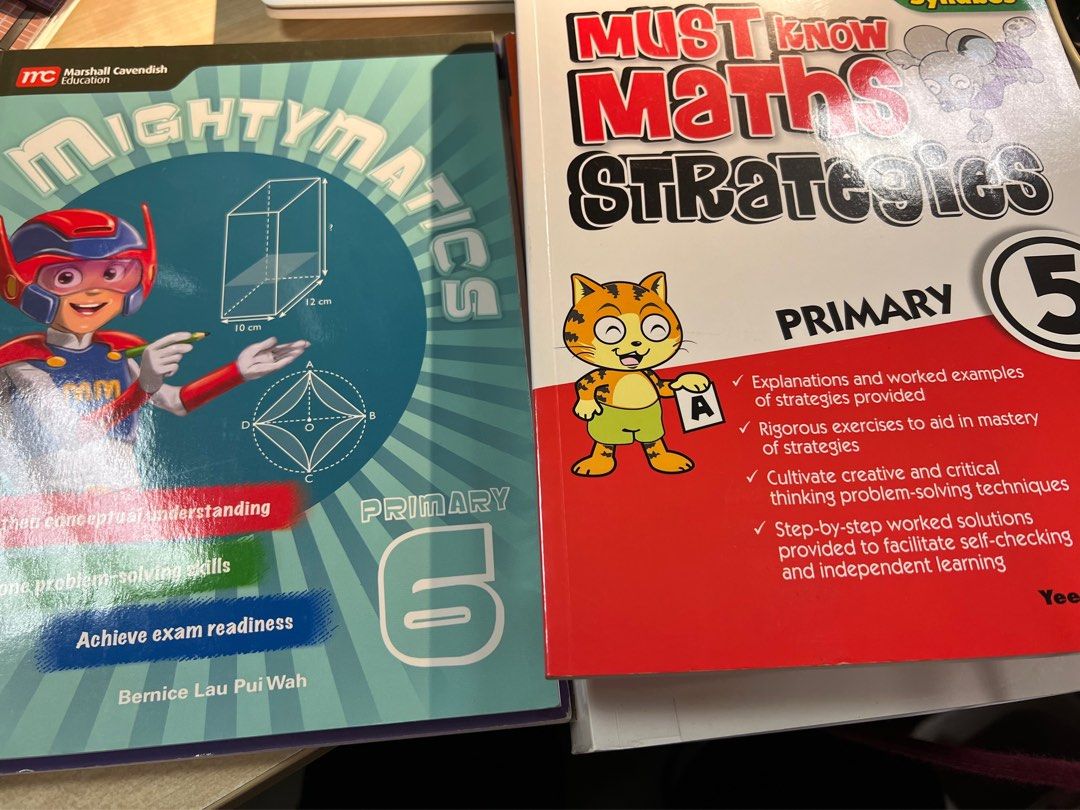 Brand new Maths Assessment books ! p3,P5 and P6, Hobbies & Toys, Books ...