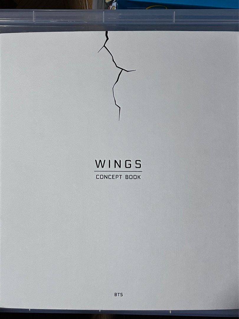 BTS Wings Concept Book, Hobbies & Toys, Memorabilia & Collectibles, K-Wave on Carousell
