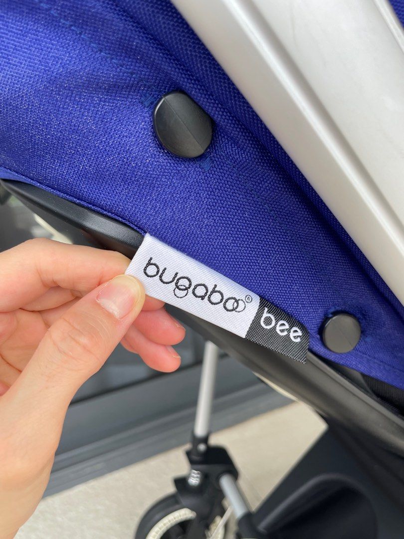 Bugaboo Bee Stroller with Prussian Blue Hood, Babies & Kids, Going Out ...