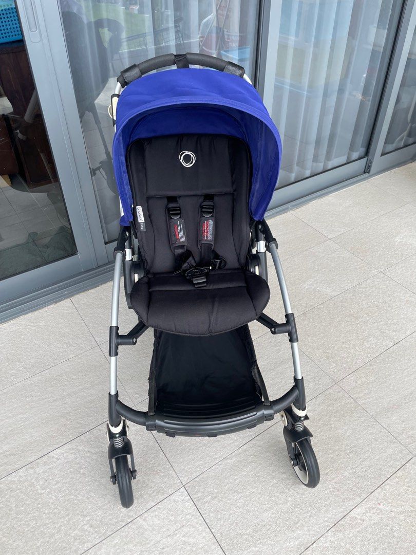 Bugaboo Bee Stroller with Prussian Blue Hood, Babies & Kids, Going Out ...