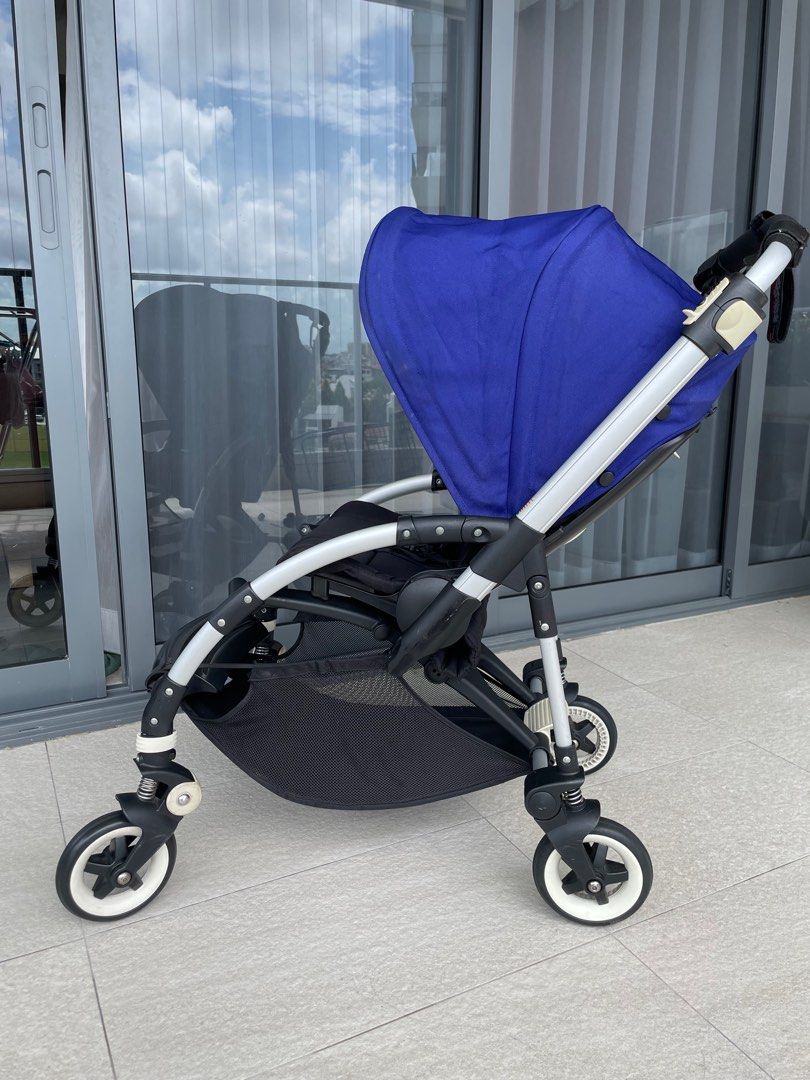 Bugaboo Bee Stroller with Prussian Blue Hood, Babies & Kids, Going Out ...