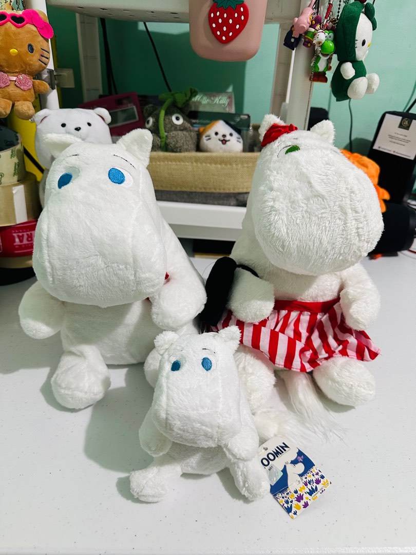 Bundle Moomin & Moominmamma Plush Toy, Hobbies & Toys, Toys & Games on ...