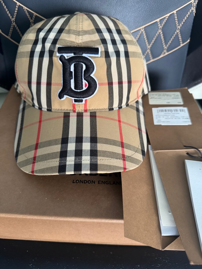 Burberry Cap, Men's Fashion, Watches & Accessories, Caps & Hats on ...