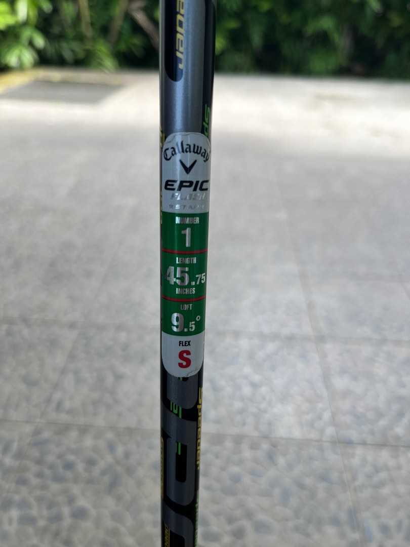 Callaway Epic Flash driver, Sports Equipment, Sports & Games, Golf on ...