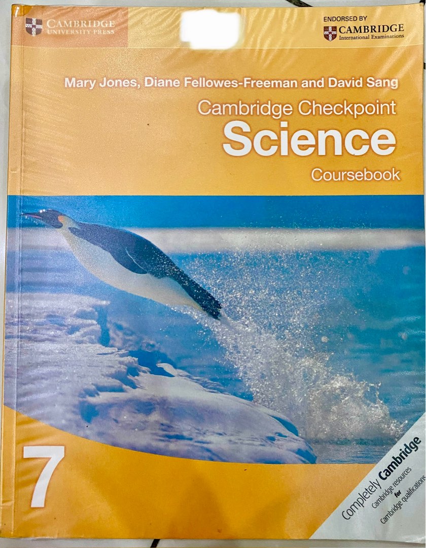 Cambridge Checkpoint Science Coursebook 7, Hobbies & Toys, Books ...