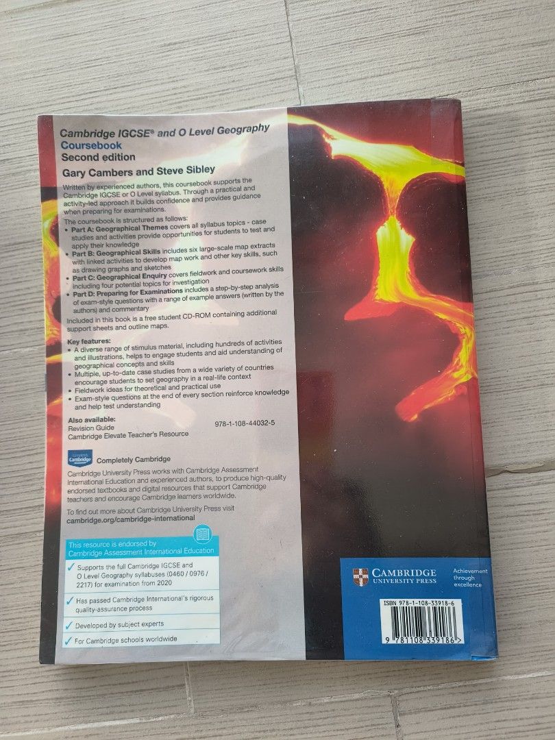 Cambridge Igcse And O Level Geography Hobbies And Toys Books And Magazines Textbooks On Carousell