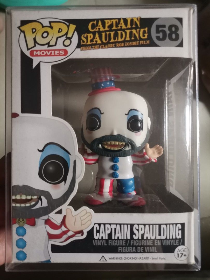 Captain Spaulding Horror Movies Funko Pop, Hobbies & Toys, Toys & Games ...