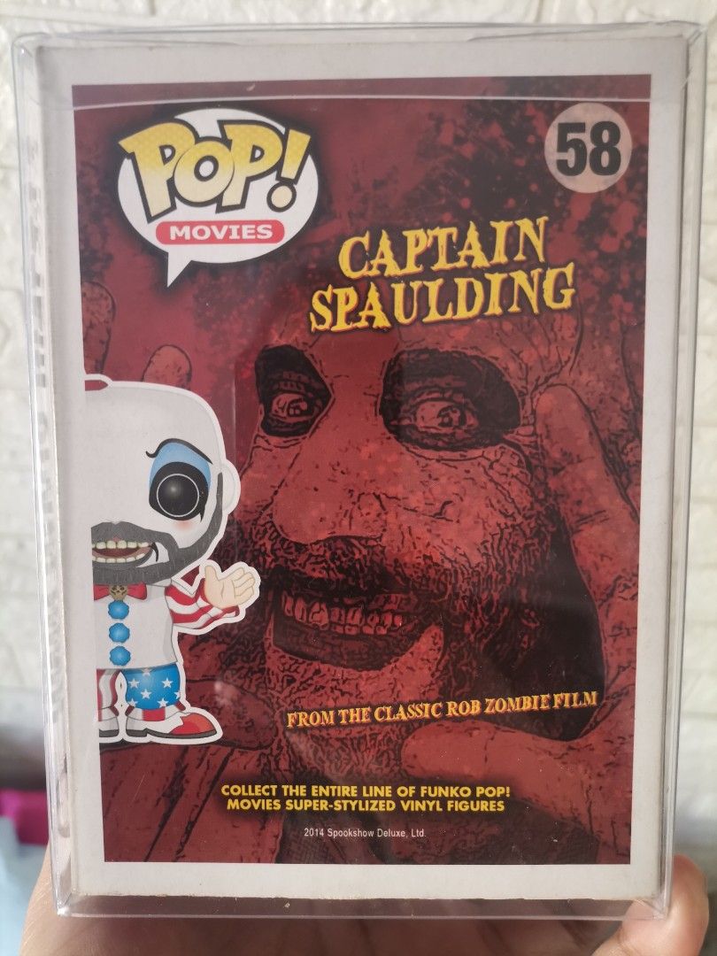 Captain Spaulding Horror Movies Funko Pop, Hobbies & Toys, Toys & Games ...
