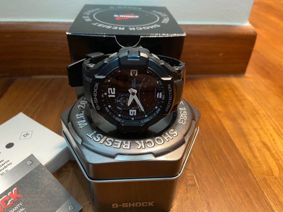 Casio G- Shock GSHOCK GA1000 5302 Blue, Men's Fashion, Watches ...