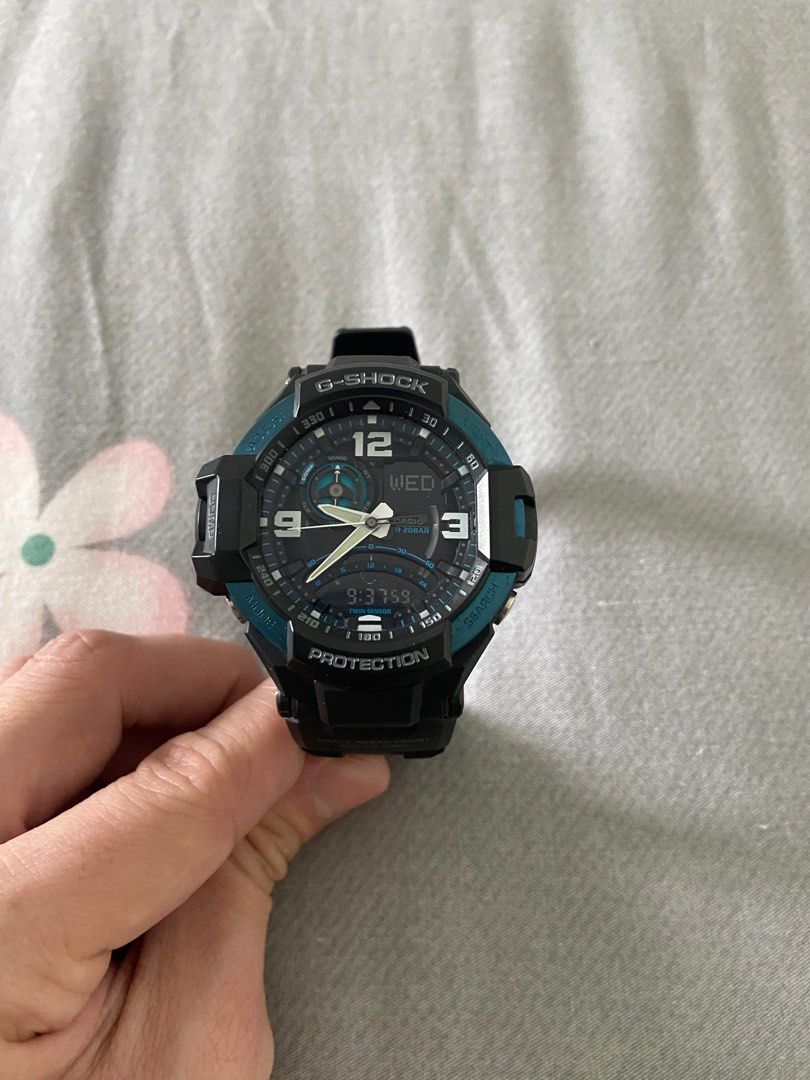 Casio G- Shock GSHOCK GA1000 5302 Blue, Men's Fashion, Watches ...