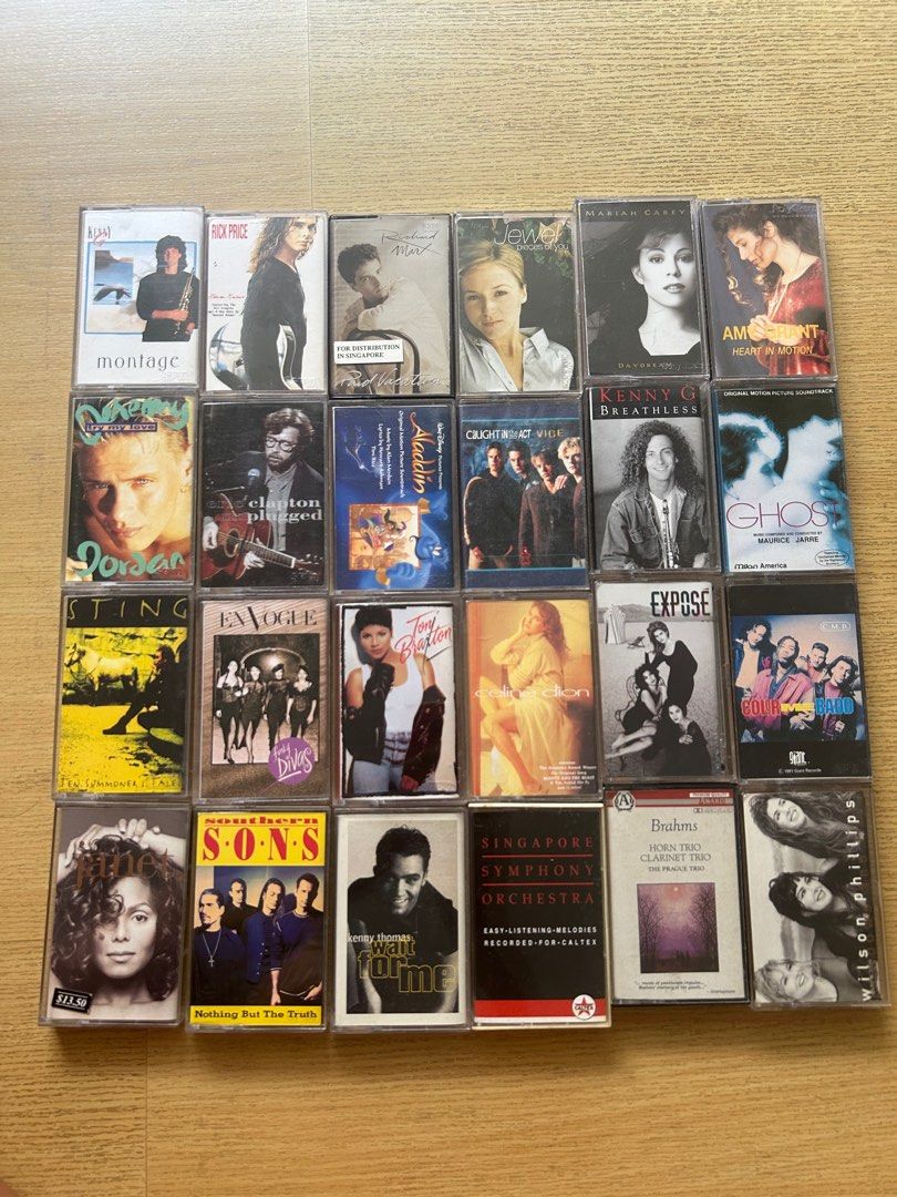 English Cassette Tapes Lot (24 Pieces), Everything Else on Carousell