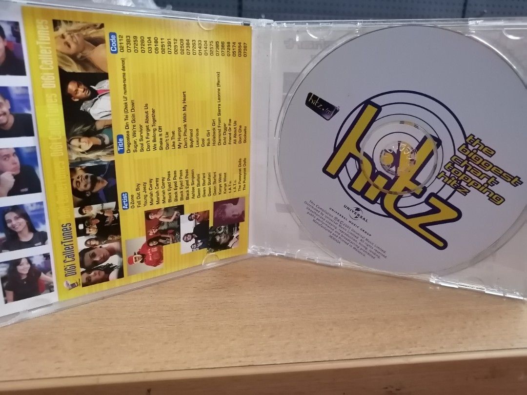 (CD) Hitz The Biggest Chart Topping Hitz, Hobbies & Toys, Music & Media ...