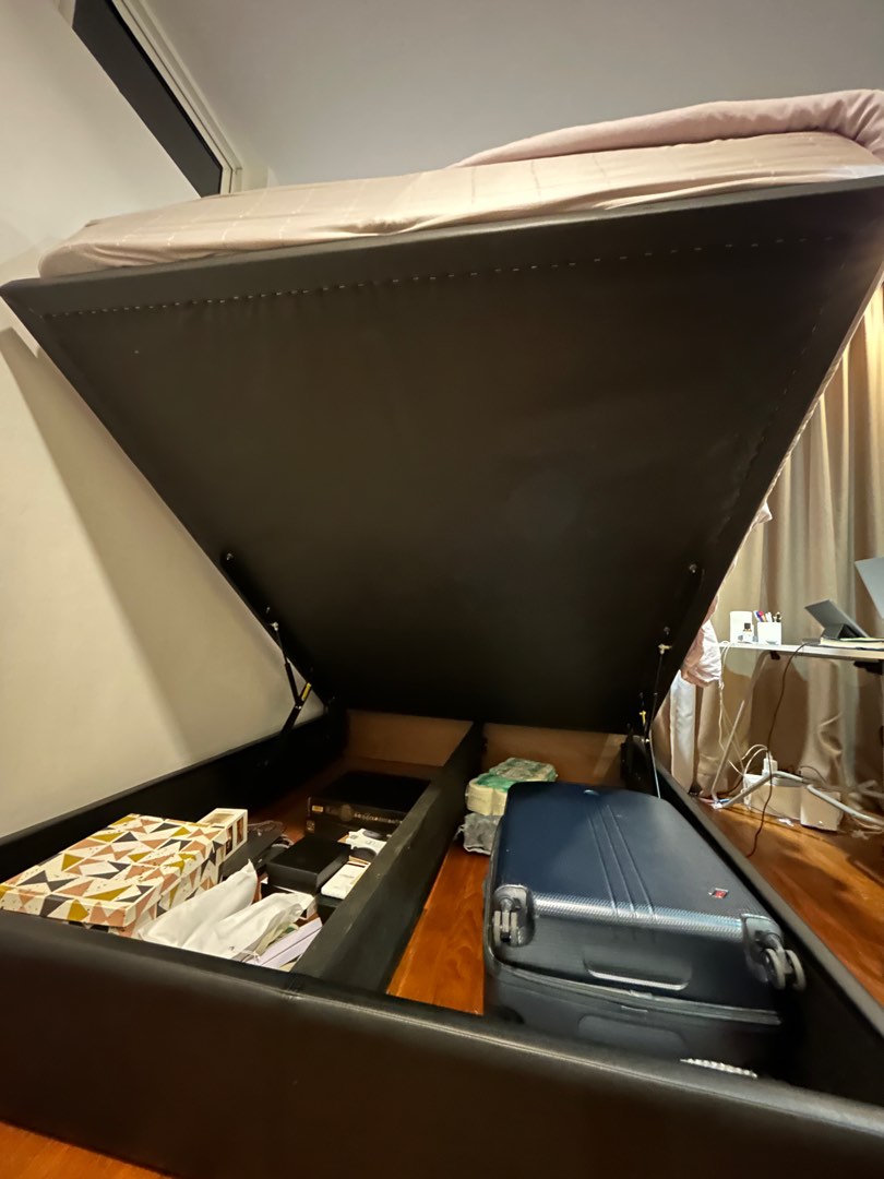 Cellini bed frame storage & mattress, Furniture & Home Living ...