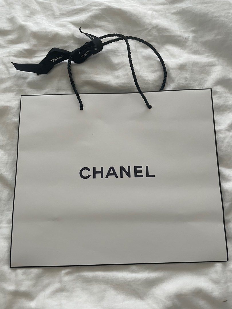 Chanel Paper Bag, Luxury, Accessories on Carousell