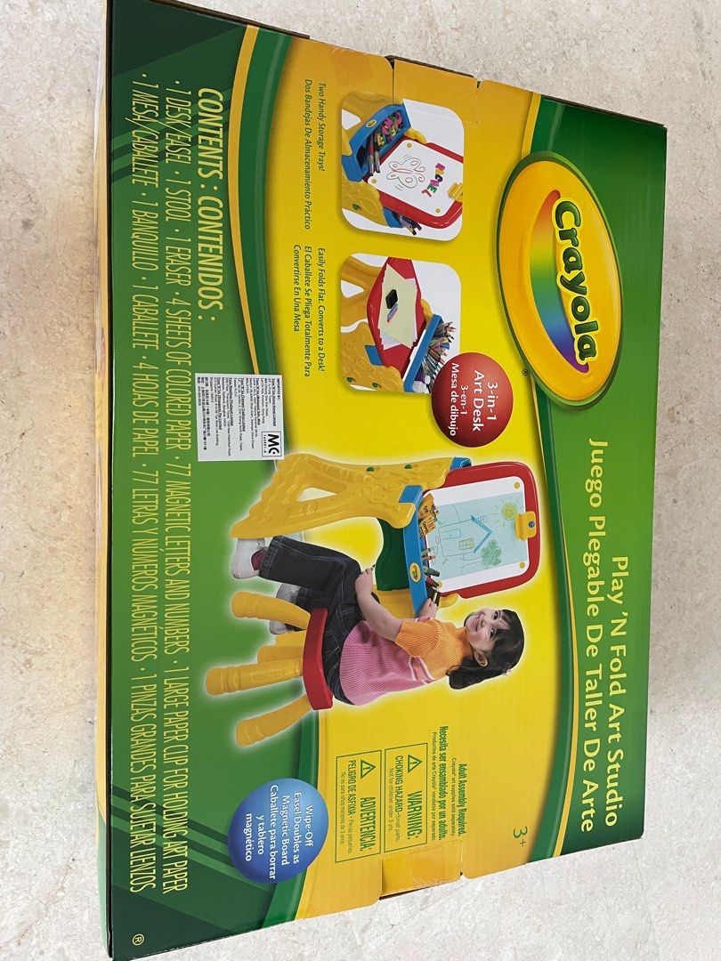 Children drawing table (Brand: Crayola), Babies & Kids, Baby Nursery ...