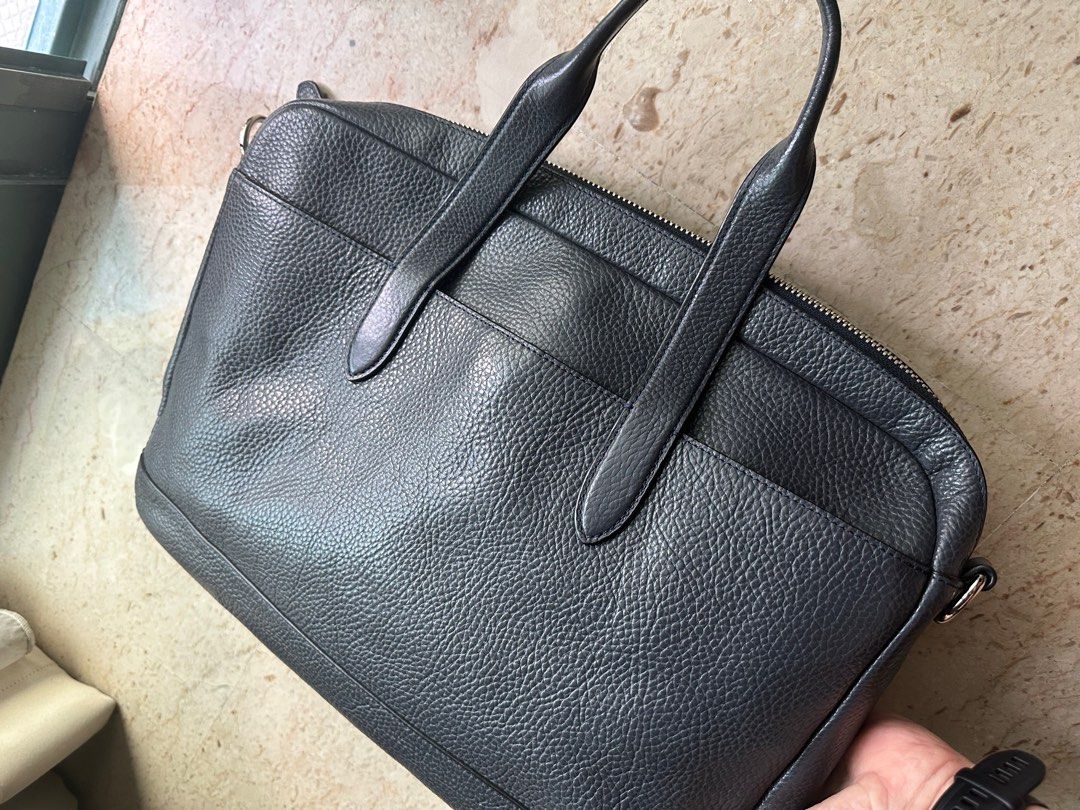 COACH Hamilton Laptop Briefcase Unisex Bag with Strap, Men's Fashion ...