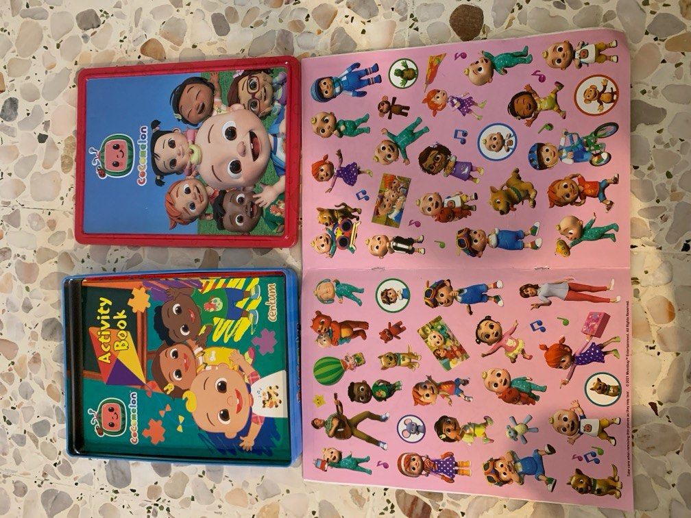 Coco melon stickers and activity books, Hobbies & Toys, Toys & Games on ...