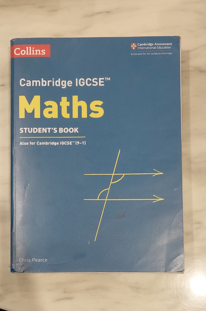 Collins Cambridge IGCSE Math's Year 10-11 Students book, Hobbies & Toys ...