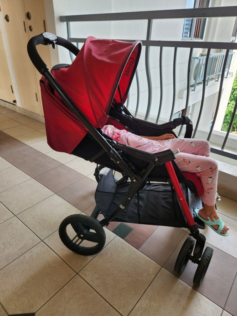 Combi stroller big wheels, Babies & Kids, Going Out, Strollers on Carousell