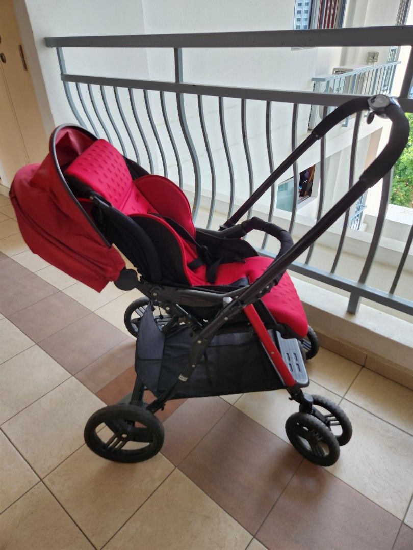 Combi stroller big wheels, Babies & Kids, Going Out, Strollers on Carousell