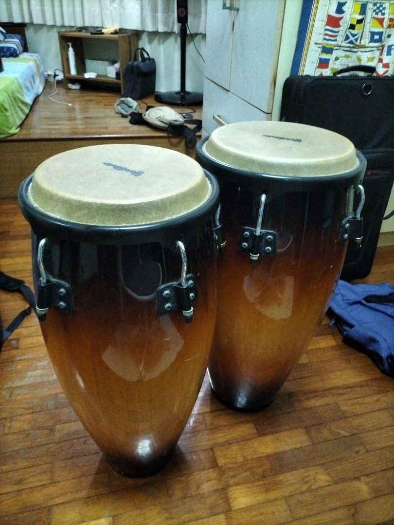 Conga Pair, Hobbies & Toys, Music & Media, Musical Instruments on Carousell