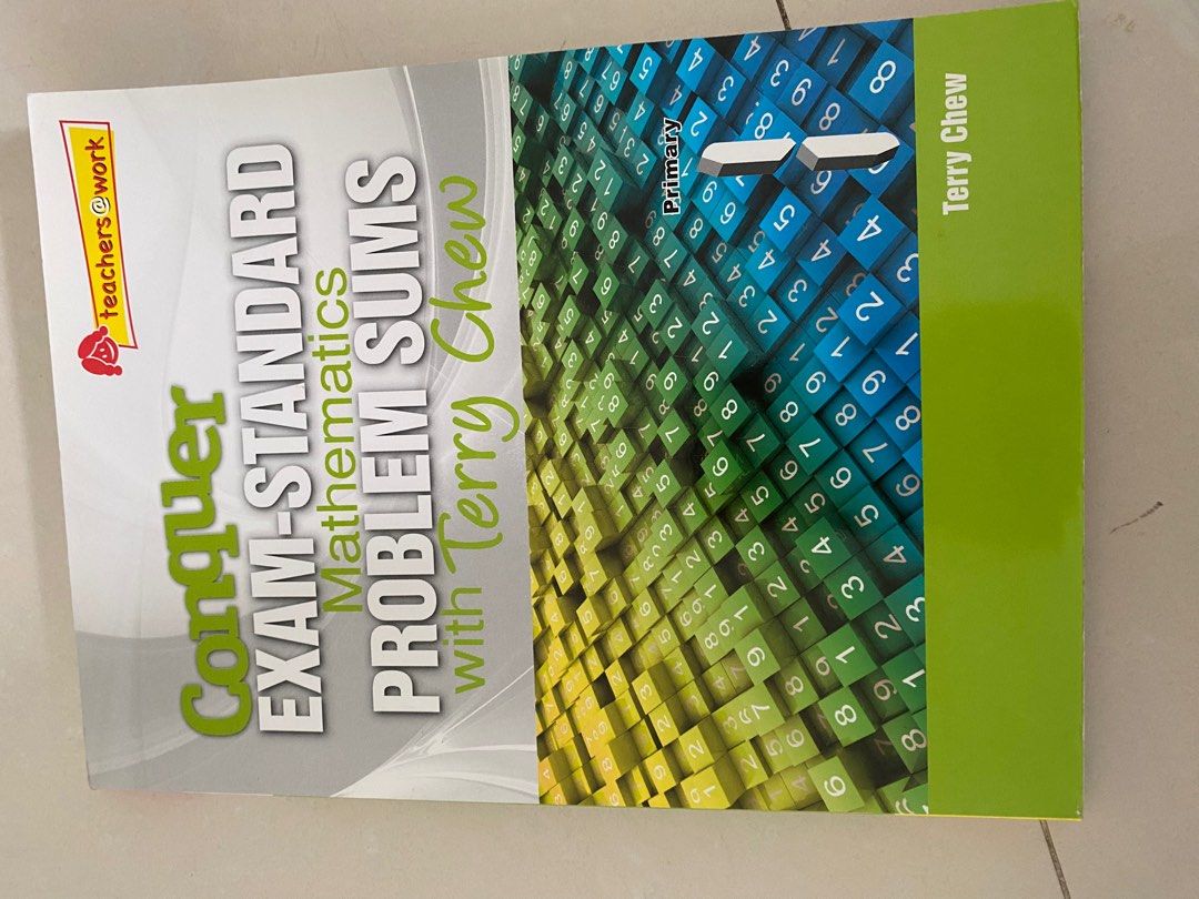 Conquer exam standard problem sum with Terry Chew, Hobbies & Toys ...