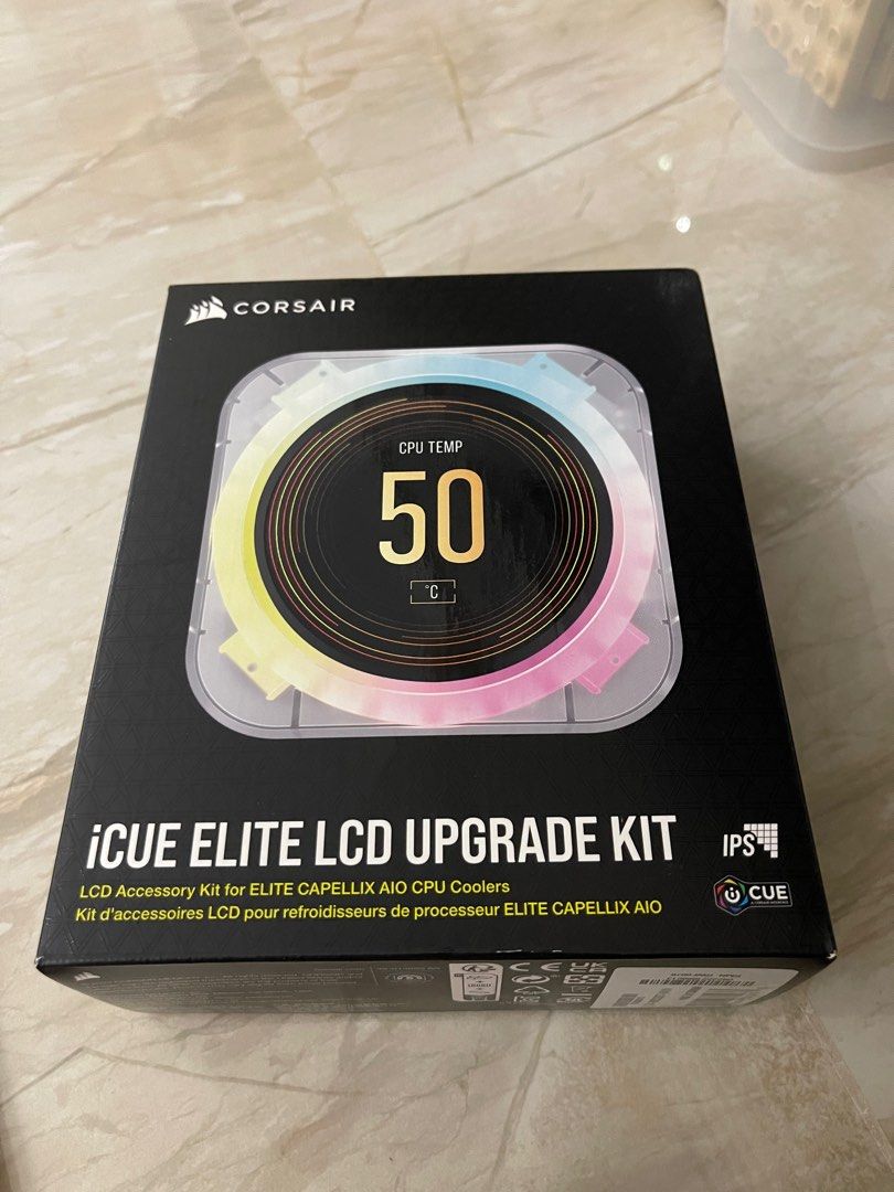 Corsair iCUE ELITE CPU Cooler LCD Display Upgrade Kit - ICE - For ELITE ...