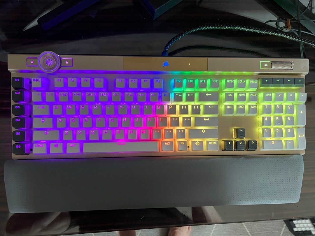 Corsair K100 Midnight Gold, Computers & Tech, Parts & Accessories ...