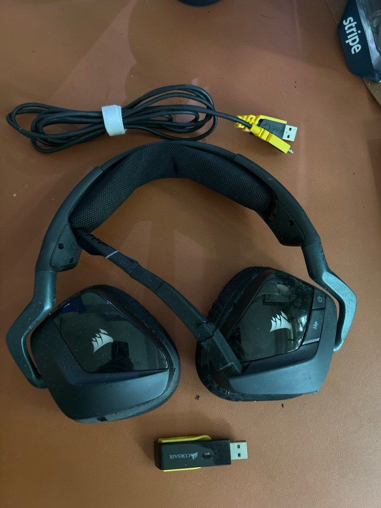 Corsair Wireless Headset, Audio, Headphones & Headsets on Carousell