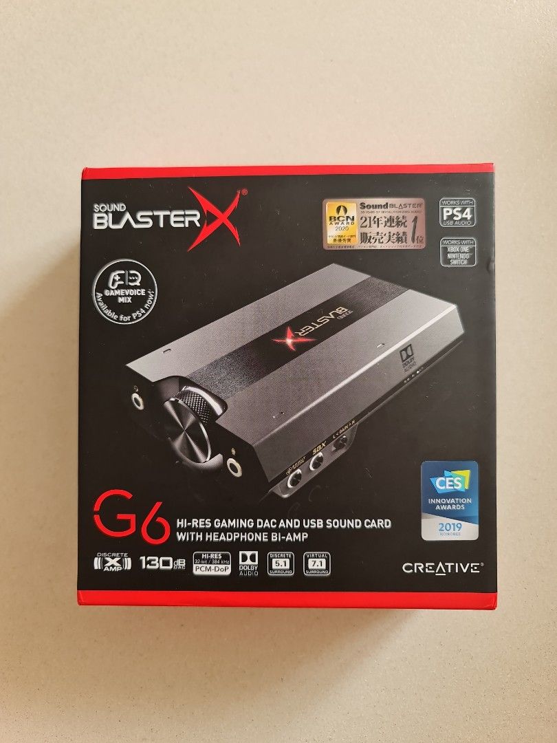 Creative Sound BlasterX G6, Audio, Soundbars, Speakers & Amplifiers on ...