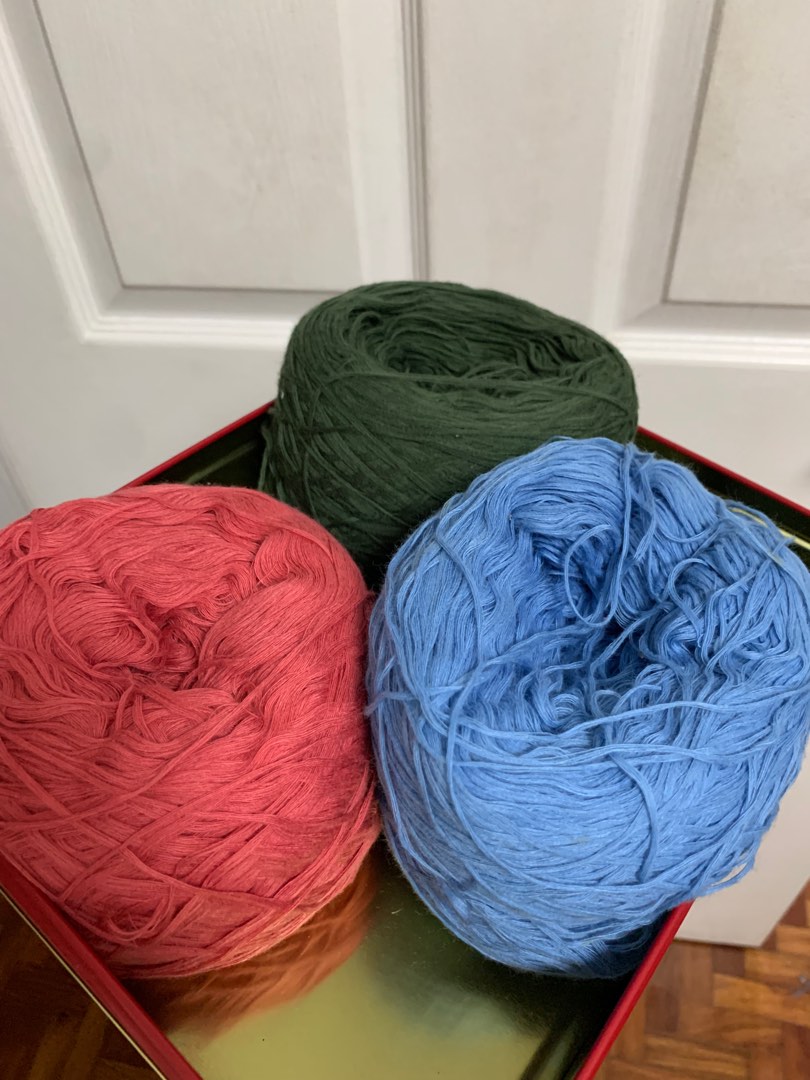 Crochet Yarn Set, Hobbies & Toys, Stationary & Craft, Handmade Craft on ...