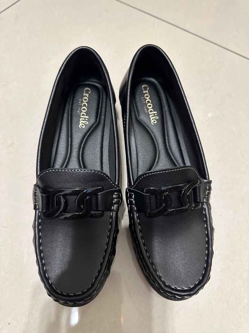 Crocodile foam loafer inc pos sm , Women's Fashion, Footwear, Loafers ...
