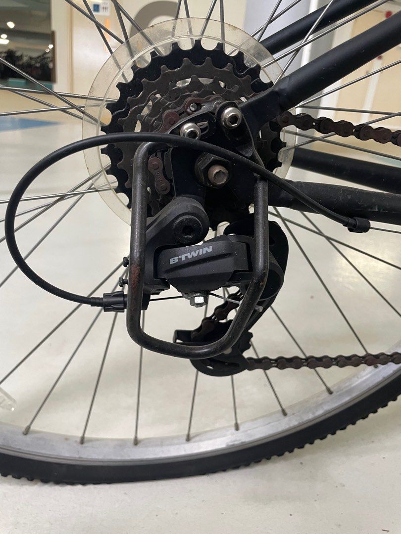 Decathlon Riverside 100 Hybrid Bicycle (L size), Sports Equipment ...