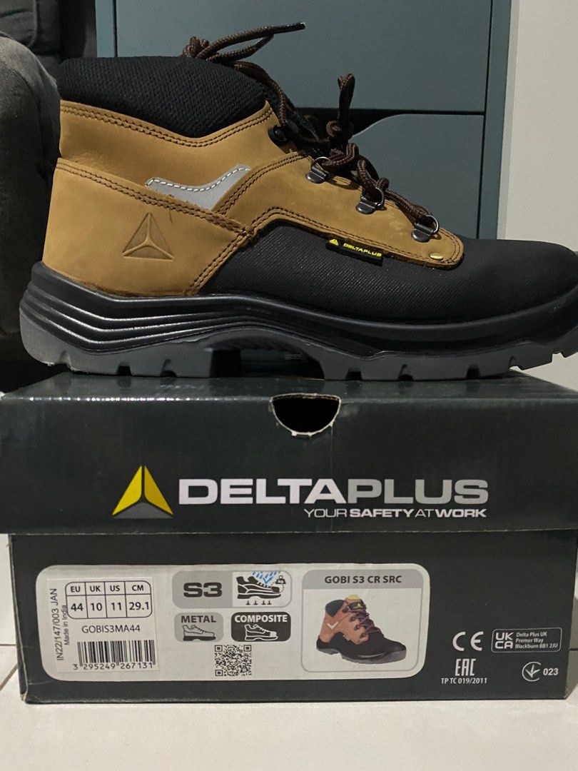 DELTAPLUS Safety Shoes, Men's Fashion, Footwear, Boots on Carousell