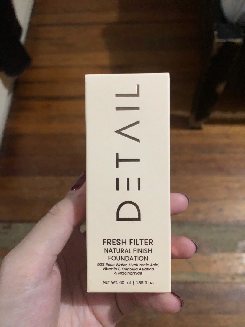 Detail Cosmetics Fresh Filter Foundation Macadamia 40 ML, Beauty ...