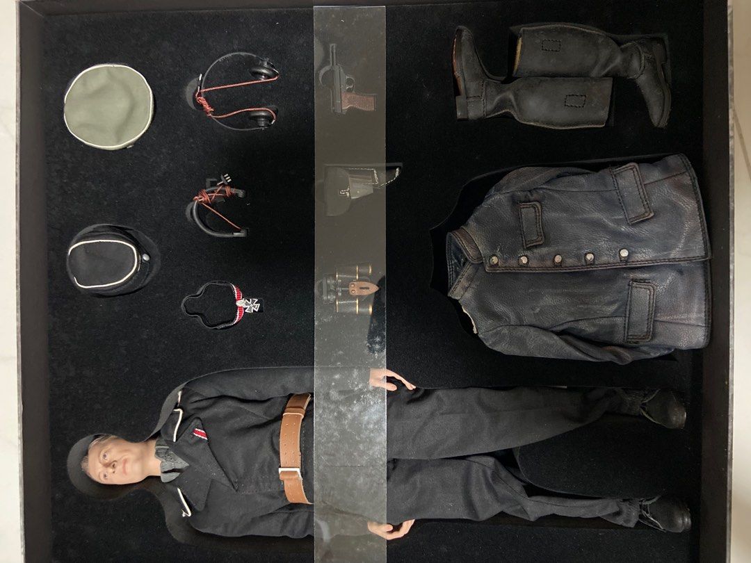 DiD corp 3R 1/6 scale WW2 Axis German Tiger Ace Tank commander Michael ...