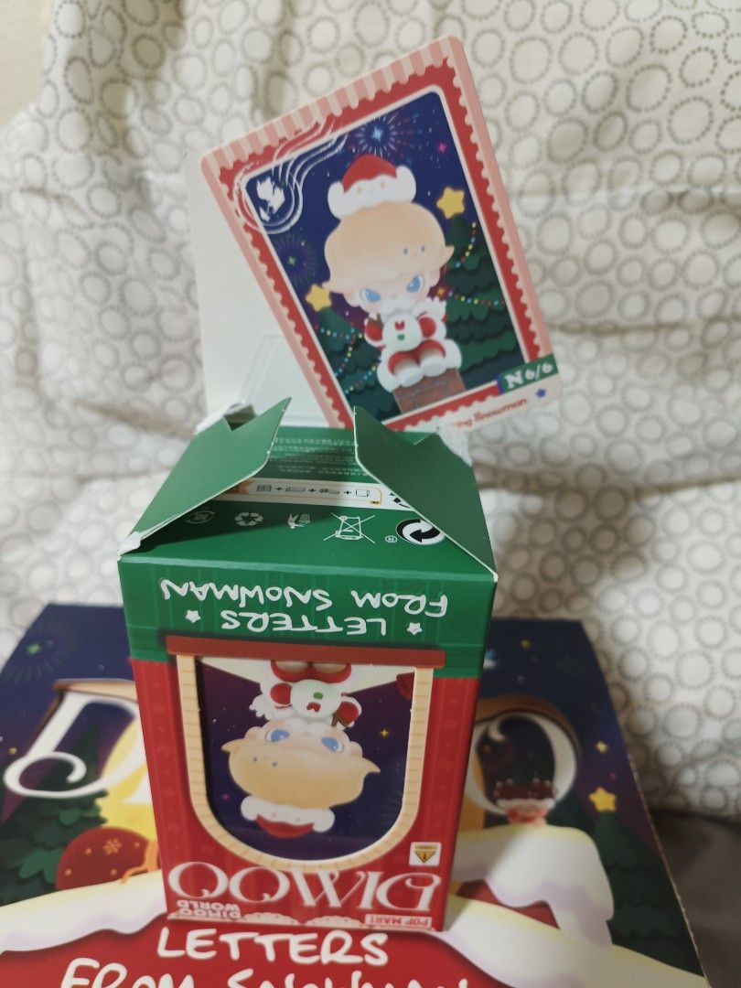 Dimoo - LETTER FROM SNOWMAN- MAKING SNOWMAN, Hobbies & Toys, Toys ...