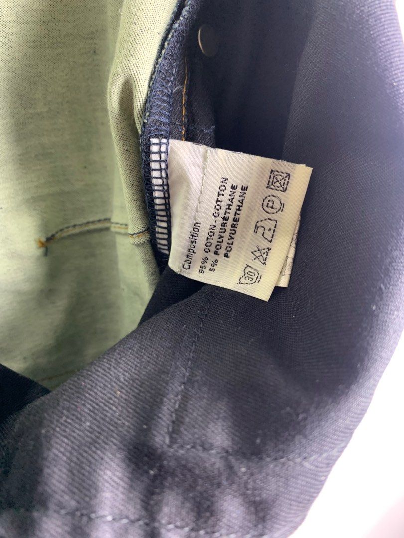 Dior Selvedge Zipper Pants, Men's Fashion, Bottoms, Jeans on Carousell