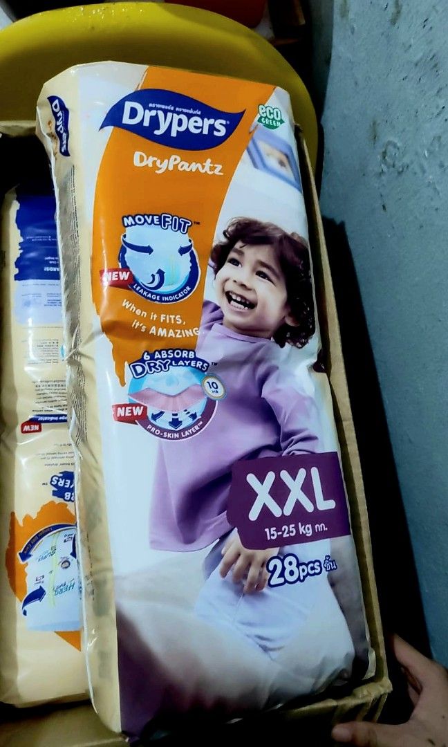 Drypers Drypantz XL, Babies & Kids, Bathing & Changing, Diapers & Baby ...